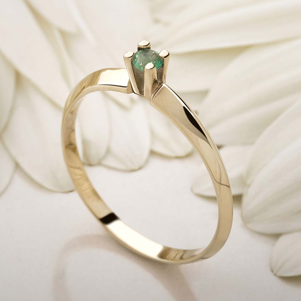 Anillo Sofia con Esmeralda Colombiana – Esmeraldas Colombia